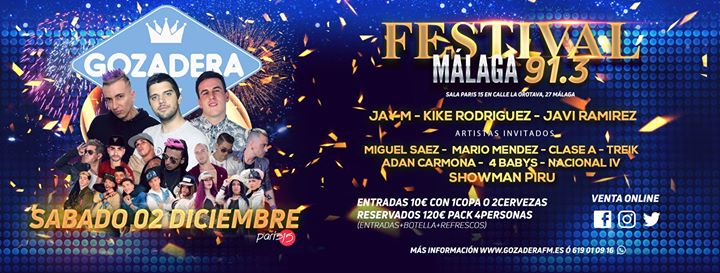 Festival Gozadera FM • Málaga Flow