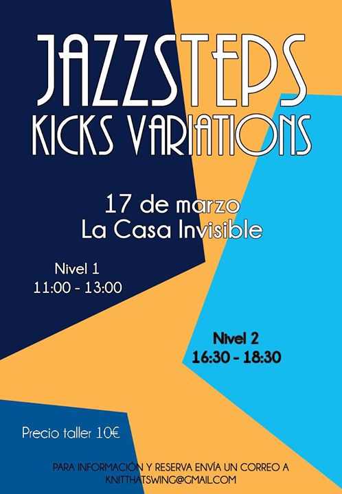 Taller SOLO JAZZ - Kicks Variations • Málaga Flow